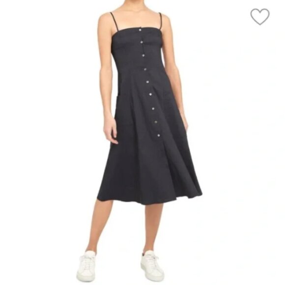 Theory | Dresses | Theory Kayleigh Button Front Dress In Concord 6 ...